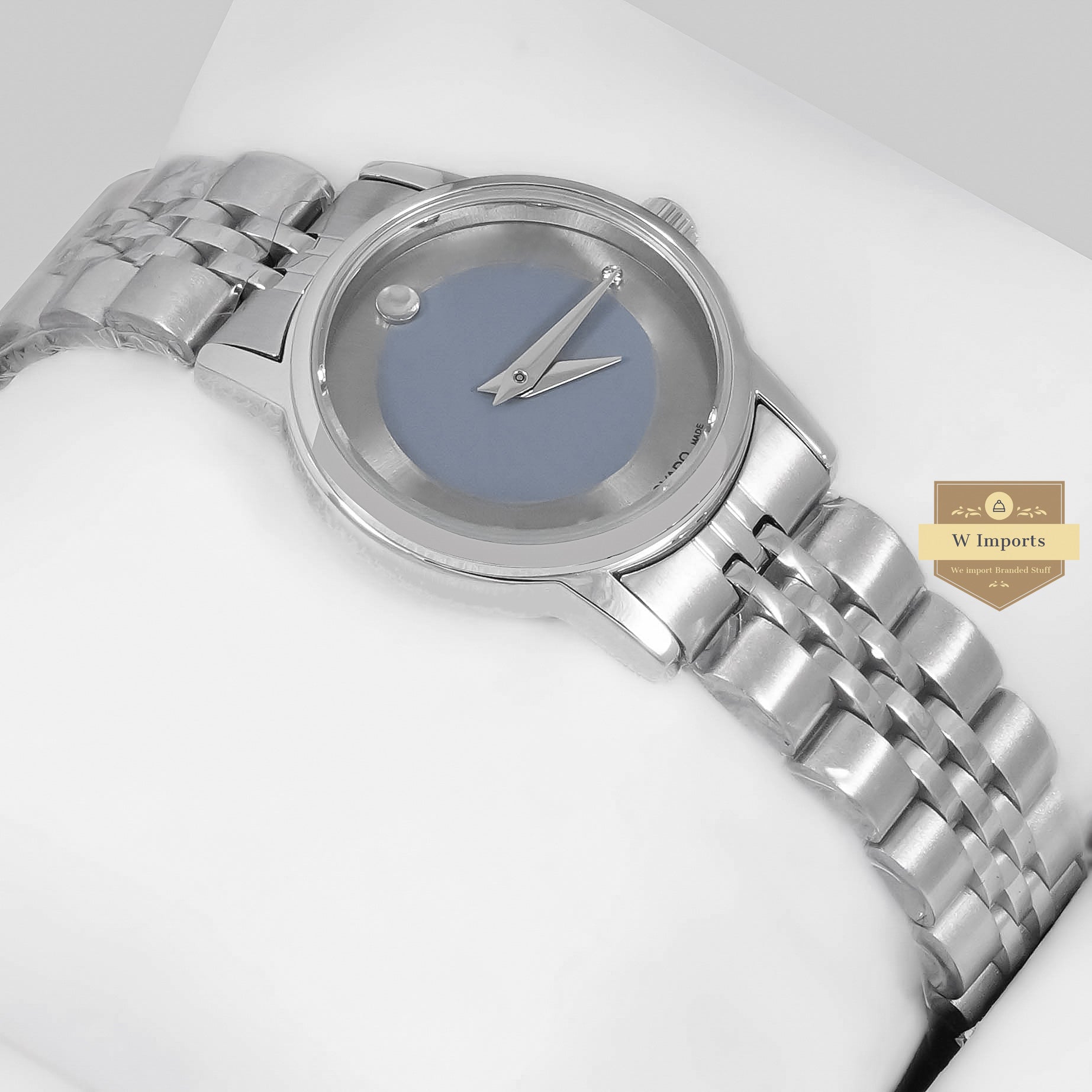 LATEST COLLECTION SILVER WITH GREY DIAL LADIES WATCH – W-Imports