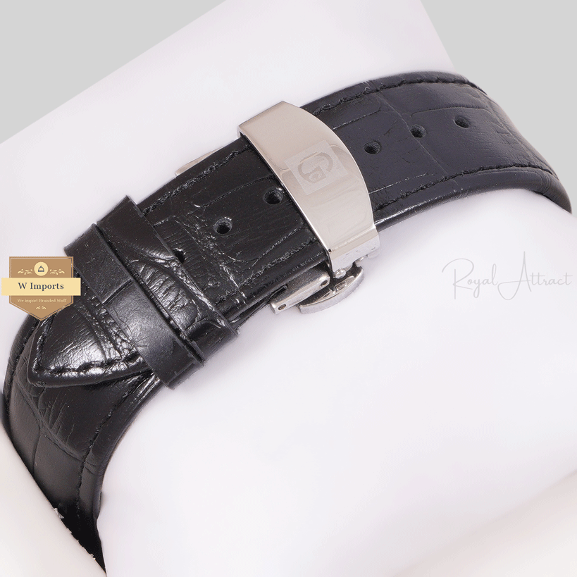 NEW LATEST CHRONOGRAPH COLLECTION ALL BLACK WITH WHITE ROMAN DAIL & LE ...